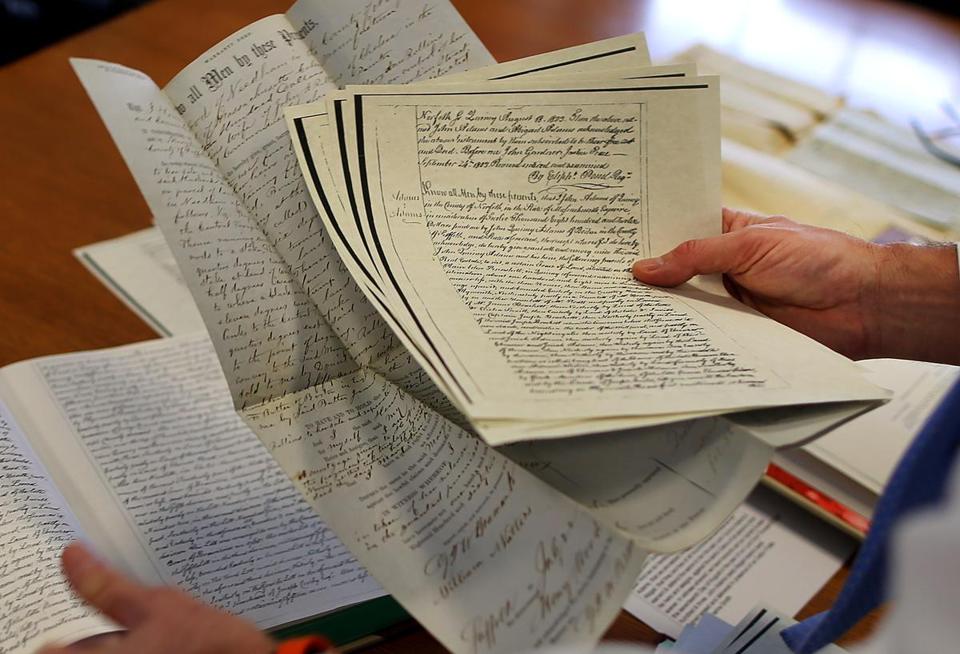 From Cursive to Computer - Norfolk County Registry of Deeds